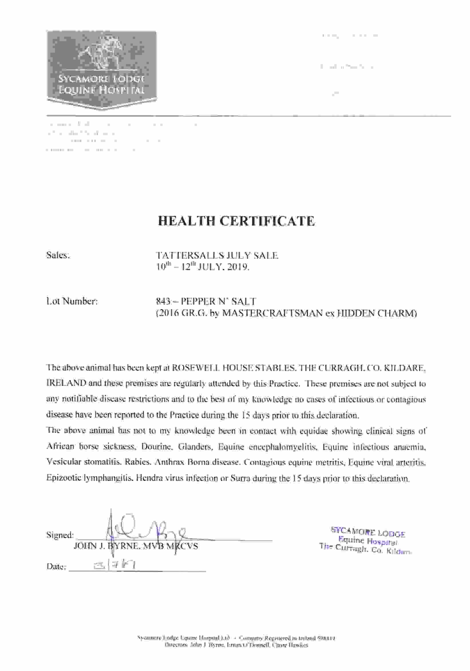 Health Certificate p1